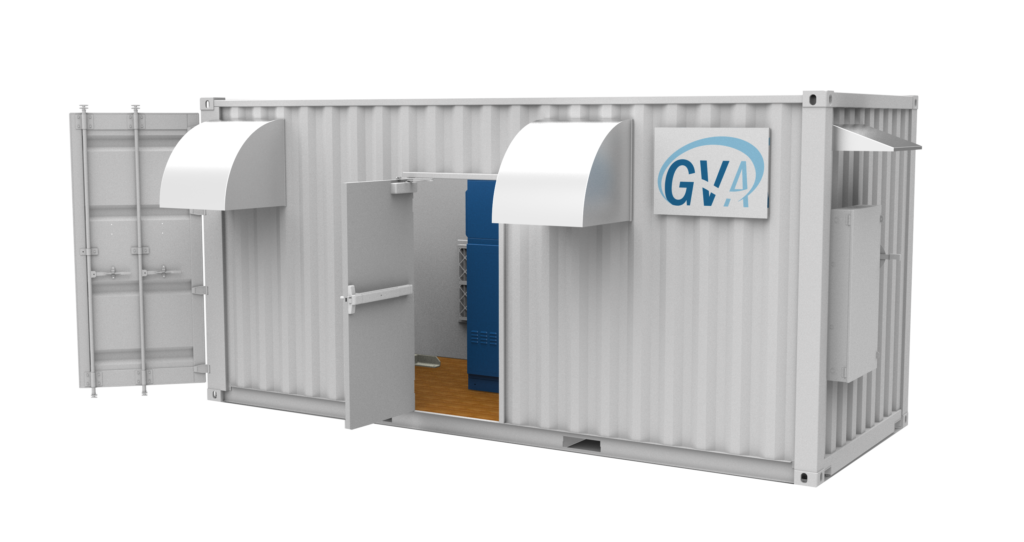 Containerized Equipment Rooms - Mobile Engineered Solutions - ACAS
